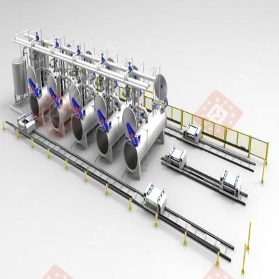 China DN1200 Custom Retort Sterilization Machine Autoclave 0.3Mpa for Canned Food Ready Meals for sale