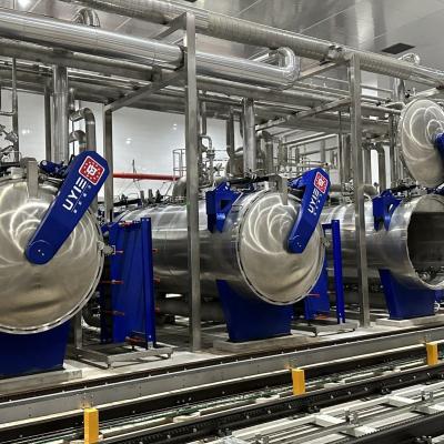 China Continuous Operation Fully Automatic Sterilizer Autoclave Sterilization Retort with Enhanced Highly Secure Capabilities for sale