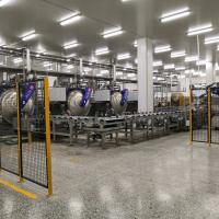 China Fully Automatic SUS304 Stainless Steel DN1200 Sterilization Retort Autoclave 0.3Mpa for sale