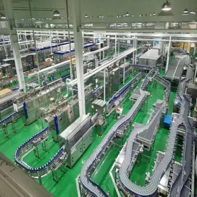 China Turnkey Solution Bottled Juice Processing Line with 8000-60000bph Capacity and Stainless Steel 304 Construction for sale