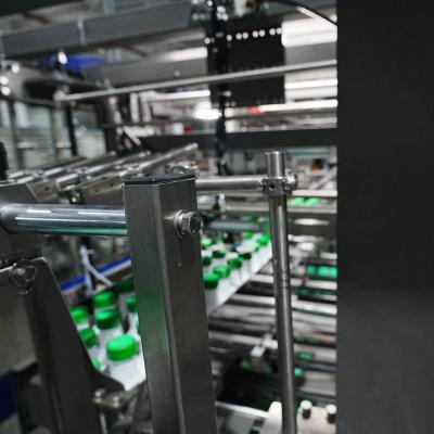 China Fully Automatic Water Bottling Packaging Machine with 200+ Bottles per Minute, Modular Design, and Robotic Palletizing for sale