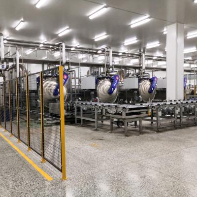 China Fully Automatic High-speed Aseptic Processing Line with ISO 5 to ISO 8 Cleanroom and Robotics Automation for sale