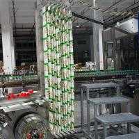 China High Speed Automatic Sleeve Labeling Machine 600 BPM 99.9 Percent Qualified Rate with Shrink Tunnel for sale