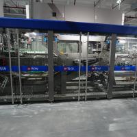 China High-speed fully automatic narrow-edge wrap around case packer with 80 packs per minute capacity for sale