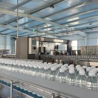 China Automatic Hot Melt Labeling System SPCTTB.RH30 - 48,000 BPH High Speed with ±1mm Accuracy for Bottles for sale