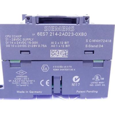 China Industrial Siemens PLC Software PLC Industrial Automation 6ES7214-2AD23-0XB0 CPU 224XP for sale