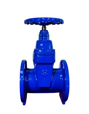 China BS5163 Cast Iron Non Rising Stem Gate Valve 6 Inch PN10 PN16 Handwheel for sale