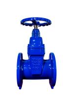 China Ductile Iron Soft Seat Gate Valve DN50-DN800 PN10/PN16 Flanged for sale