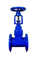 China BS5163 Cast Iron Sluice Gate Valve DN50-DN600 Fusion Bonded Epoxy Coating PN10-PN25 for sale