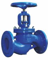 China DIN ANSI Cast Iron Globe Valve PN16 125LB 150LB GGG40 GGG50 for sale
