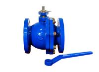 China Ductile Iron Eccentric Ball Valve Flanged PN10 PN16 DN50 DN300 for sale