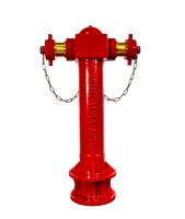 China Pillar Vertical Fire Hydrant Ductile Iron For Municipal Construction for sale