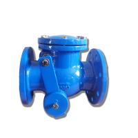 China Cast Iron Swing Check Valve with Counterweight BS5153 JIS PN10 PN16 2Cr13 Pin for sale