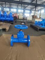 China DN80 F5 Handwheel Gate Valve Cast Iron Ductile Iron PN10 PN16 Flanged for sale
