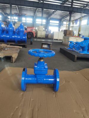 China DN80 F5 Handwheel Gate Valve Cast Iron Ductile Iron PN10 PN16 Flanged for sale