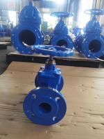 China DN80 F5 Handwheel Gate Valve Cast Iron Ductile Iron PN10 PN16 Flanged for sale