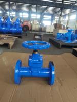 China DN80 F5 Handwheel Gate Valve Cast Iron Ductile Iron PN10 PN16 Flanged for sale