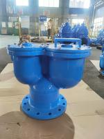China Flanged End Double Ball Air Valve Cast Iron Air Release Valve DN50-DN200 PN10/PN16 for sale