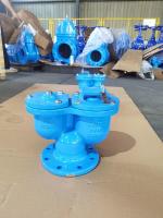 China Customized Double Orifice Air Valve PN10 PN16 DN50 DN200 Cast Iron for Oil Gas for sale