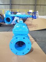 China Rising Stem Water Supply Gate Valve DN150 DIN3352 PN10/16 Ductile Iron for sale