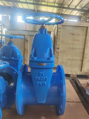 China DI PN25 BS5163 Gate Valve 10 Inch Flanged ISO9001 Certified for sale