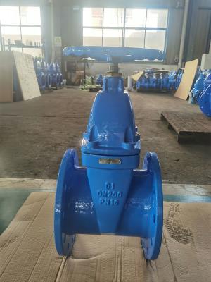 China BS5163 Resilient Wedge Gate Valve Cast Iron DN50-DN600 Flanged PN10/PN16 for sale