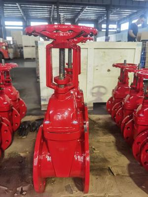 China CE ISO Certified DIN F4 Gate Valve 300mm Handwheel Flanged Connection for sale