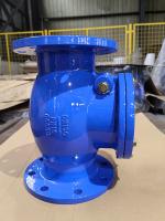 China Cast Iron Swing Check Valve DN50-DN300 PN10-PN16 EN1092 Flanged for sale