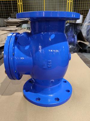 China Cast Iron Swing Check Valve DN50-DN300 PN10-PN16 EN1092 Flanged for sale
