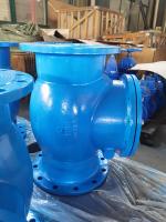 China Cast Iron Swing Check Valve DN50-DN300 PN10-PN16 for Water Oil Gas for sale