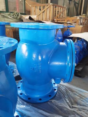 China Cast Iron Swing Check Valve DN50-DN300 PN10-PN16 for Water Oil Gas for sale