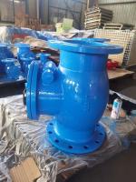 China Cast Iron Swing Check Valve DN50-DN300 PN10-PN16 Metal Seat DIN3356 for sale