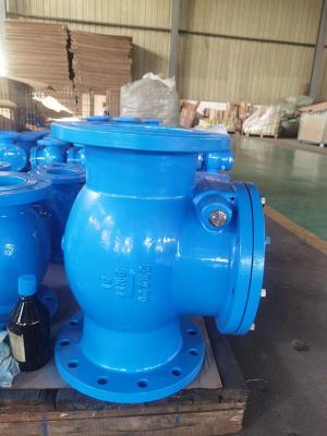 China ODM PN16 Cast Iron Swing Check Valve DN50-DN300 with Counter Weight Metal Seat for sale