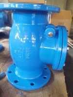 China Cast Iron Swing Check Valve 150mm DN150 PN10 PN16 Soft Seat EN1092 JIS B2212 for sale