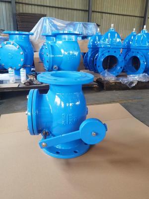 China Cast Iron Swing Check Valve DN50-DN300 PN10-PN16 Flanged End Non Return Valve for sale