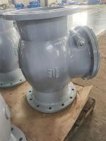 China Cast Iron Swing Check Valve DN50-DN300 PN10-PN16 with Counter Weight for sale