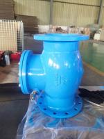 China Cast Iron Swing Check Valve DN50-DN300 PN10-PN16 Metal Seat DIN3356 for sale