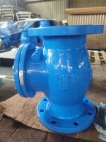 China Cast Iron Swing Check Valve 150mm DN150 PN10 PN16 Soft Seat EN1092 JIS B2212 for sale