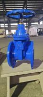 China 4 Inch Flanged Cast Iron Soft Seat Gate Valve PN16 DN100 GB Standard for sale