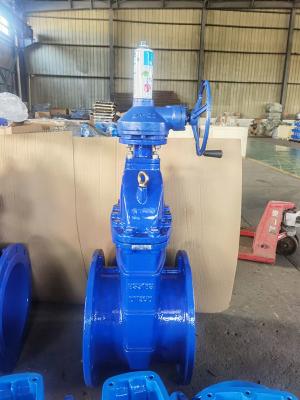 China DN450 18 Inch Soft Seat Gate Valve PN10 PN16 125lb 150lb Ductile Iron Flanged for sale