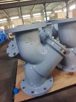 China Cast Iron Y Strainer Valve Flanged DN50-DN300 SS316 Screen 125LB for sale