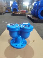 China Cast Iron Double Orifice Air Release Valve PN10/16 DN50-DN200 Flanged EPDM for sale