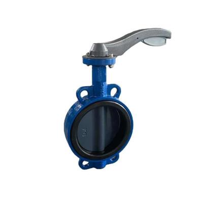 China Cast Iron Lug Type Butterfly Valve PN10 DIN3202 Custom DN50-DN600 for sale