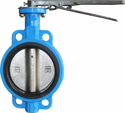 China Ductile Iron Double Eccentric Flanged Butterfly Valve PN10-PN16 150LB for sale