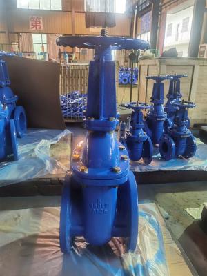China Cast Iron Flanged Gate Valve DN50-DN300 PN10-PN16 Metal Seat API for sale