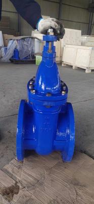 China Industrial DIN3352 Metal Seat Gate Valve PN10-PN16 DN50-DN300 Cast Iron for sale