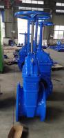 China Flanged F4 Gate Valve Soft Resilient Seated Brass Nut Type for sale