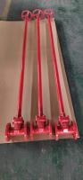 China Ductile Iron Resilient Wedge Gate Valve DN50 PN10/16 F4 Extend Spindle for sale