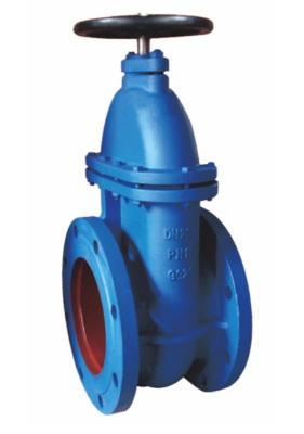 China BS5163 Metal Seat Gate Valve DN50-DN300 Cast Iron Flanged PN10-PN16 for sale
