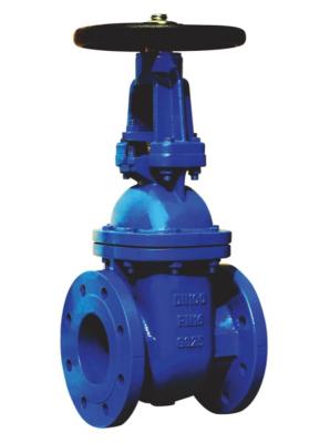 China Natural Gas Manual Metal Seat Gate Valve DN50-DN300 Rising Stem Flanged for sale